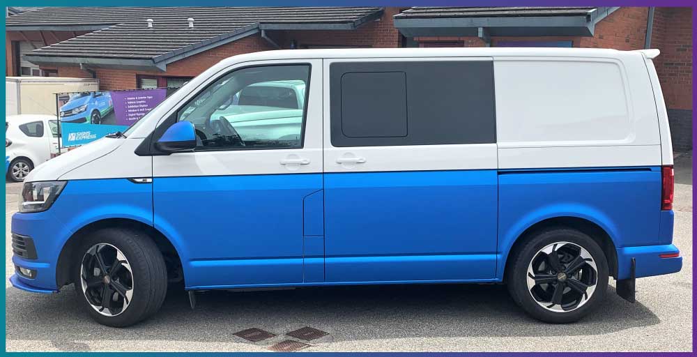 Think colour change - half wrap or full colour?