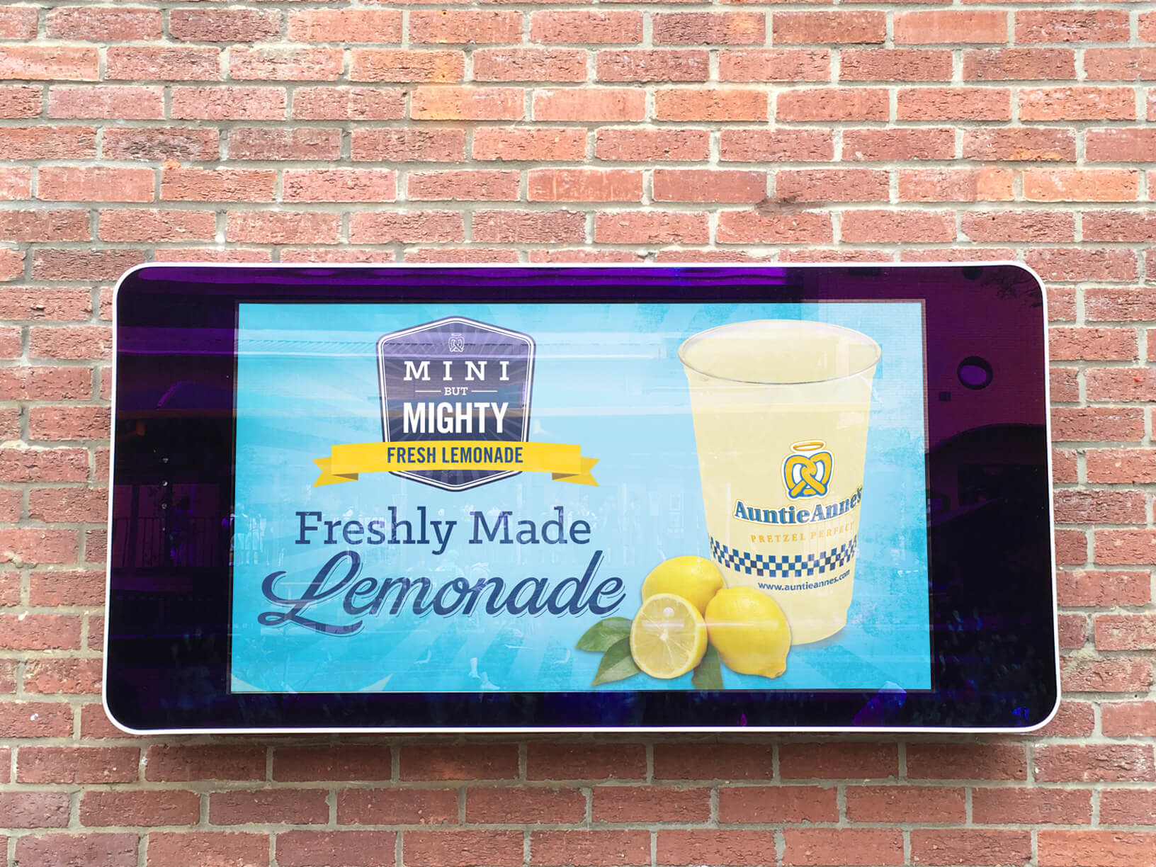 Wall-Mounted Digital Display Screens