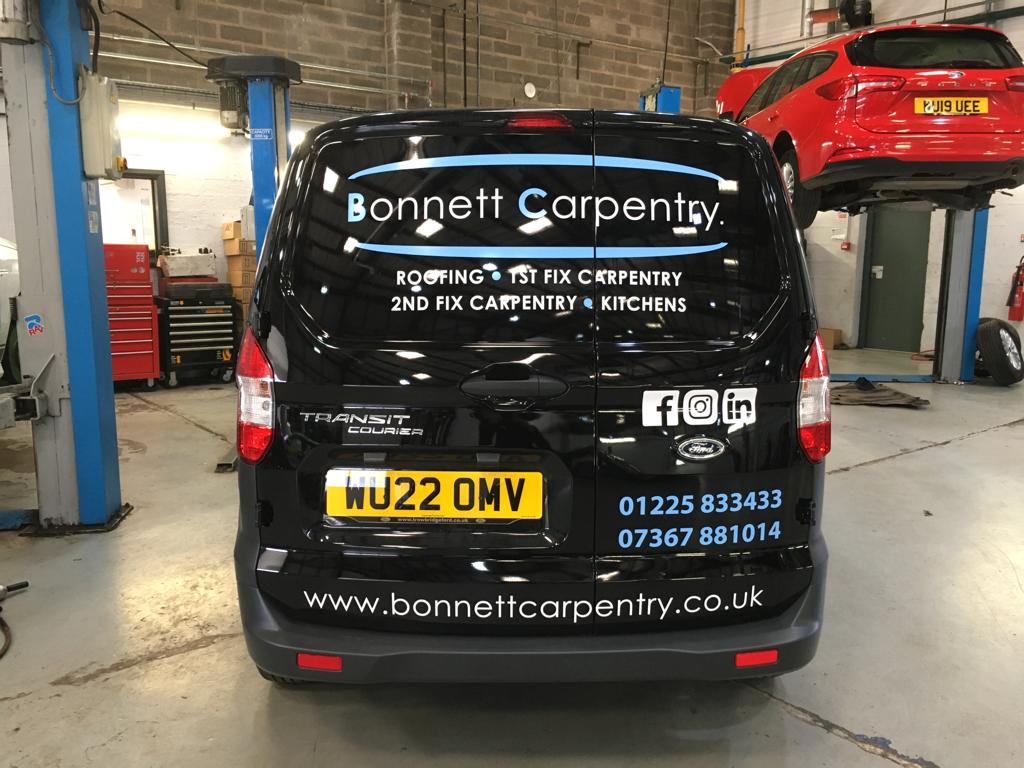 Bonnett Carpentry Fleet Graphics