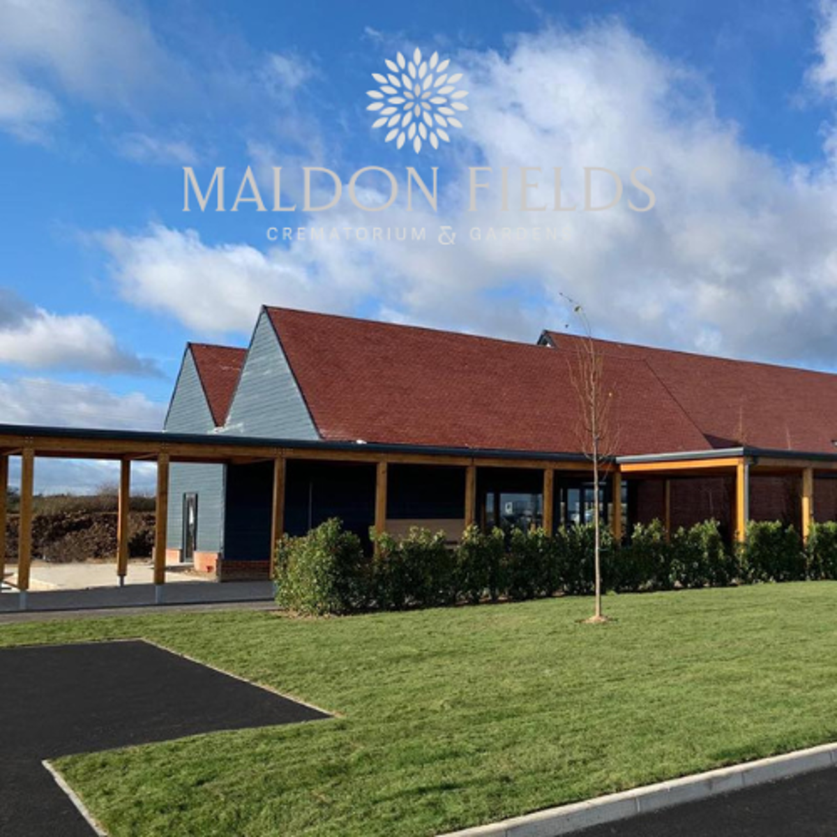 Maldon Fields Crematorium signage installation