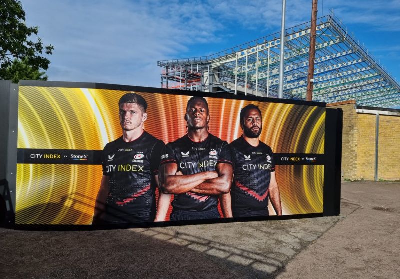 Construction Site Hoardings in Gloucester - Signs Express