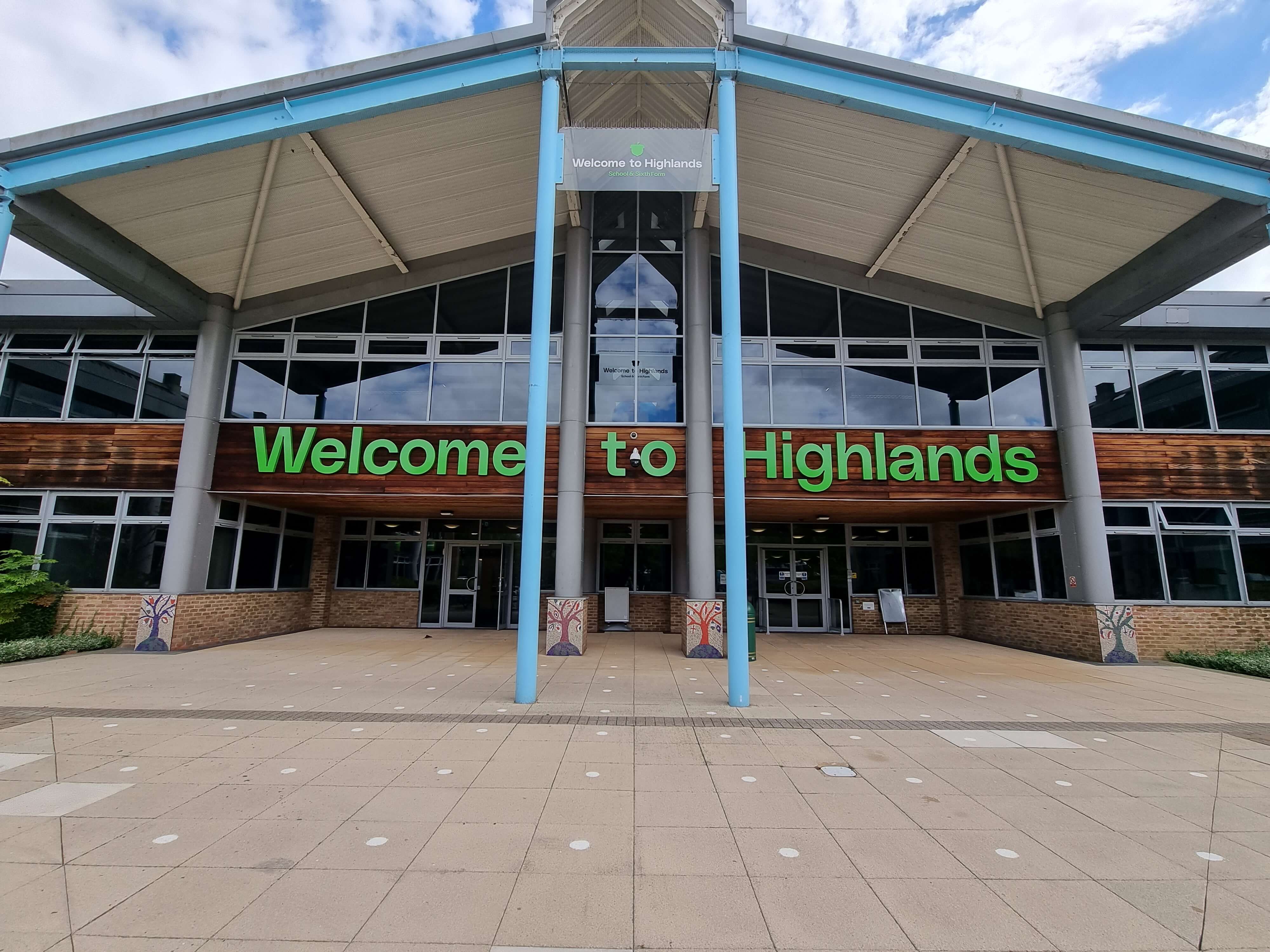 Branded Signage for Highlands School & 6th Form
