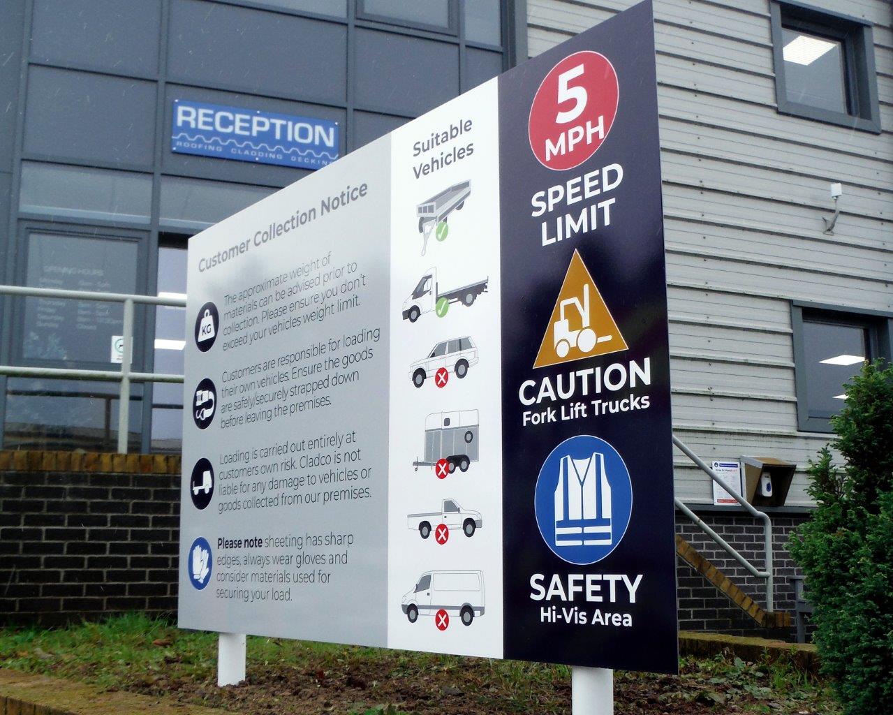 Industrial Signs & Graphics in Derby - Signs Express