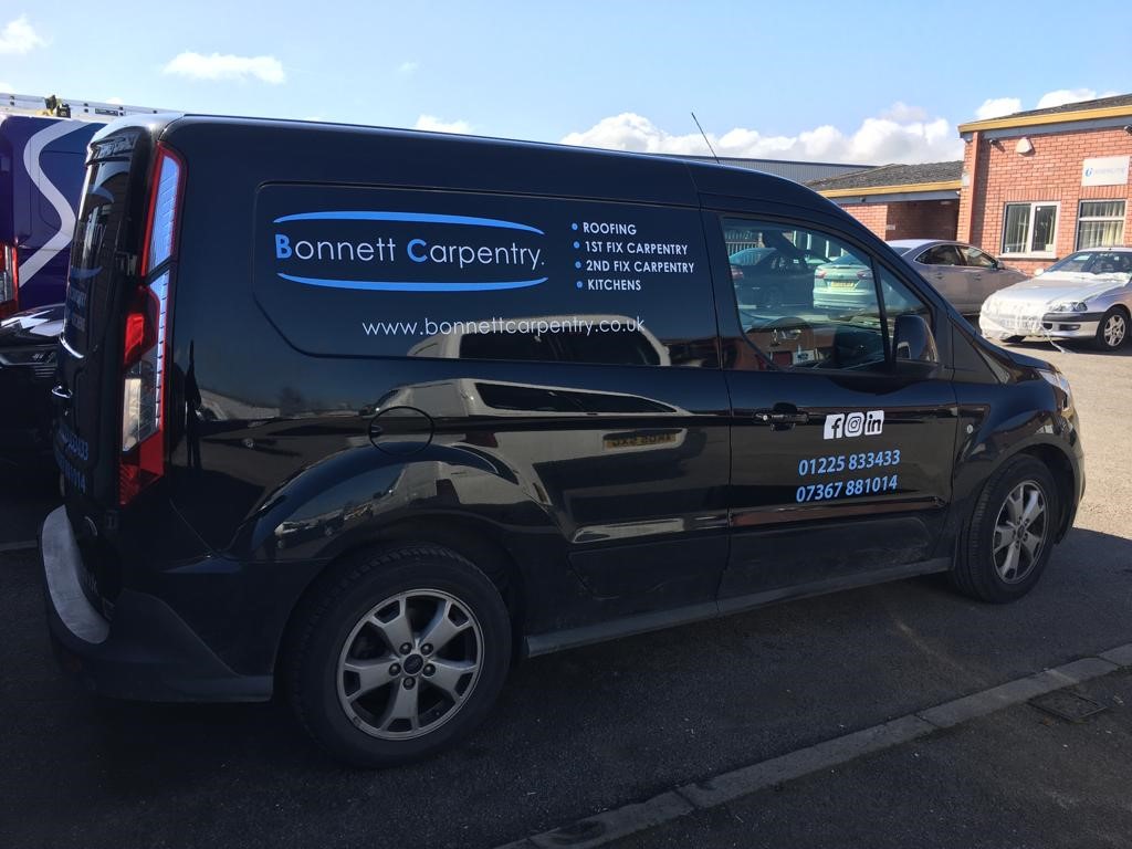 Bonnett Carpentry Fleet Graphics