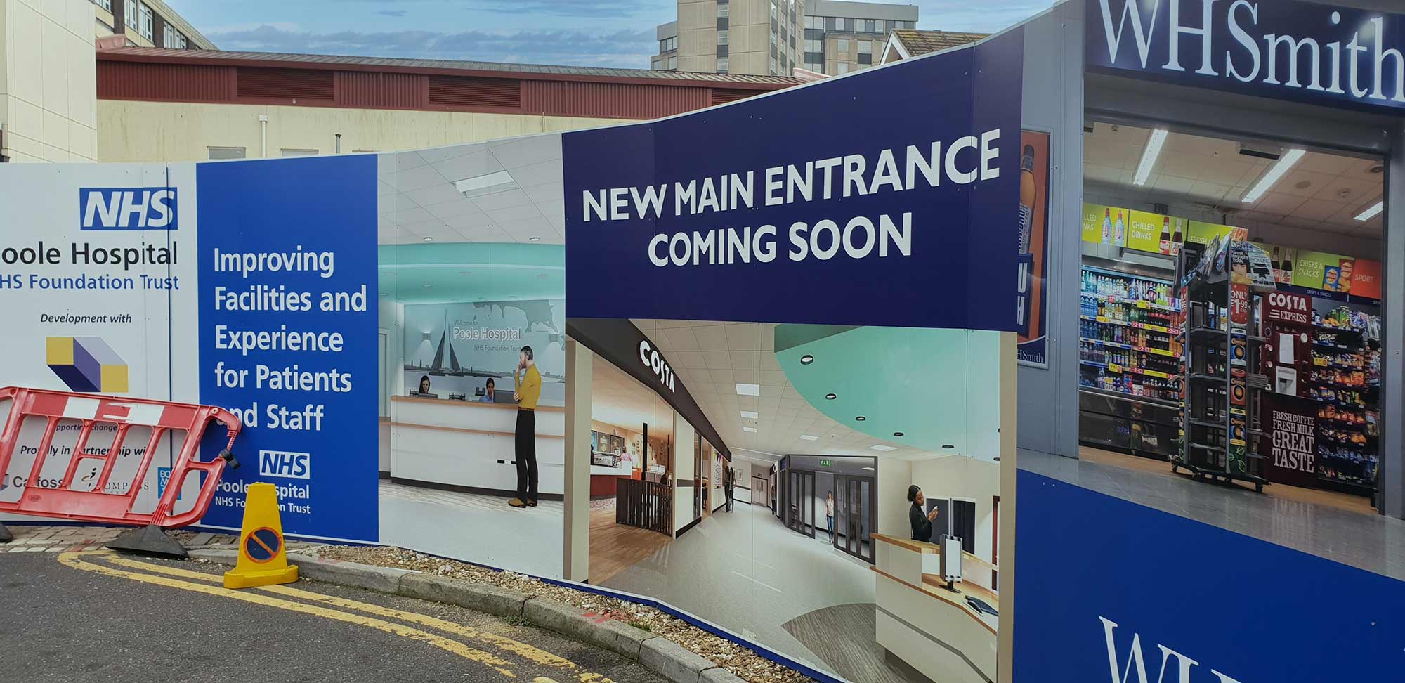 Construction Site Hoardings in Gloucester - Signs Express